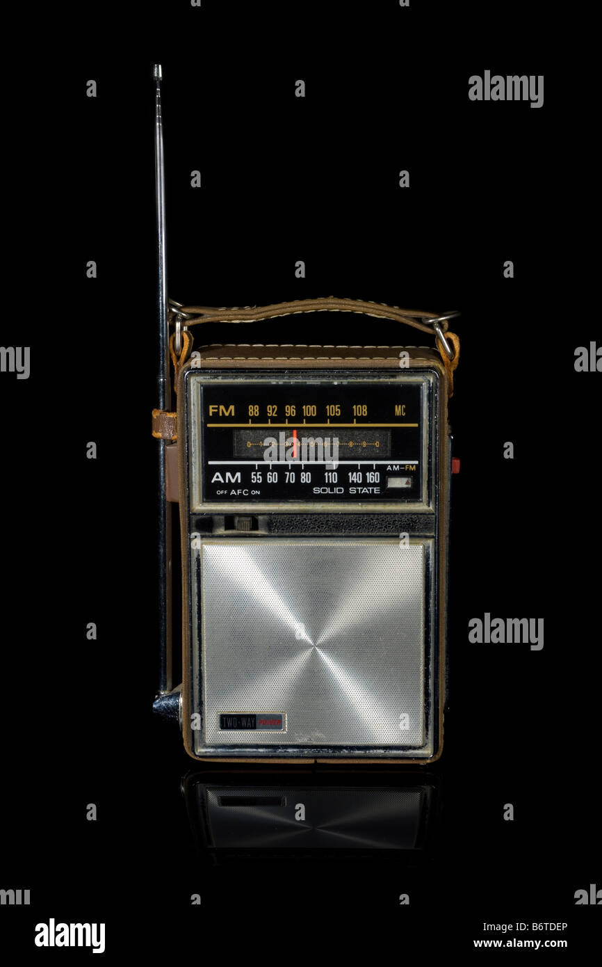 Portable transistor radio hi-res stock photography and images - Alamy