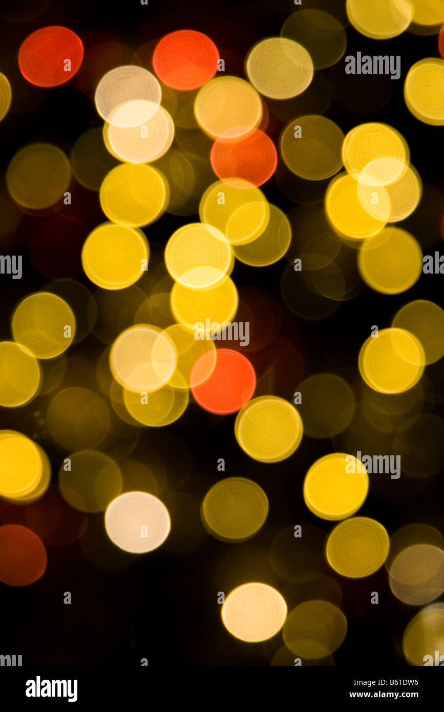 Out of focus point sources of light Stock Photo - Alamy