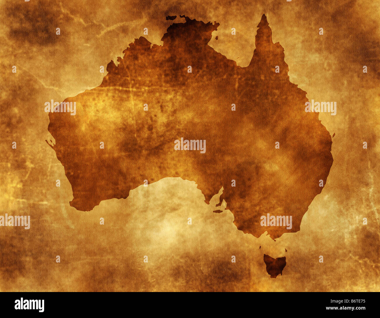 The continent of australia Stock Photo - Alamy