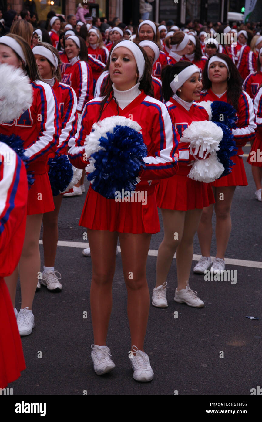 UCA performing at London's England New Years Parade 2009 Stock Photo ...