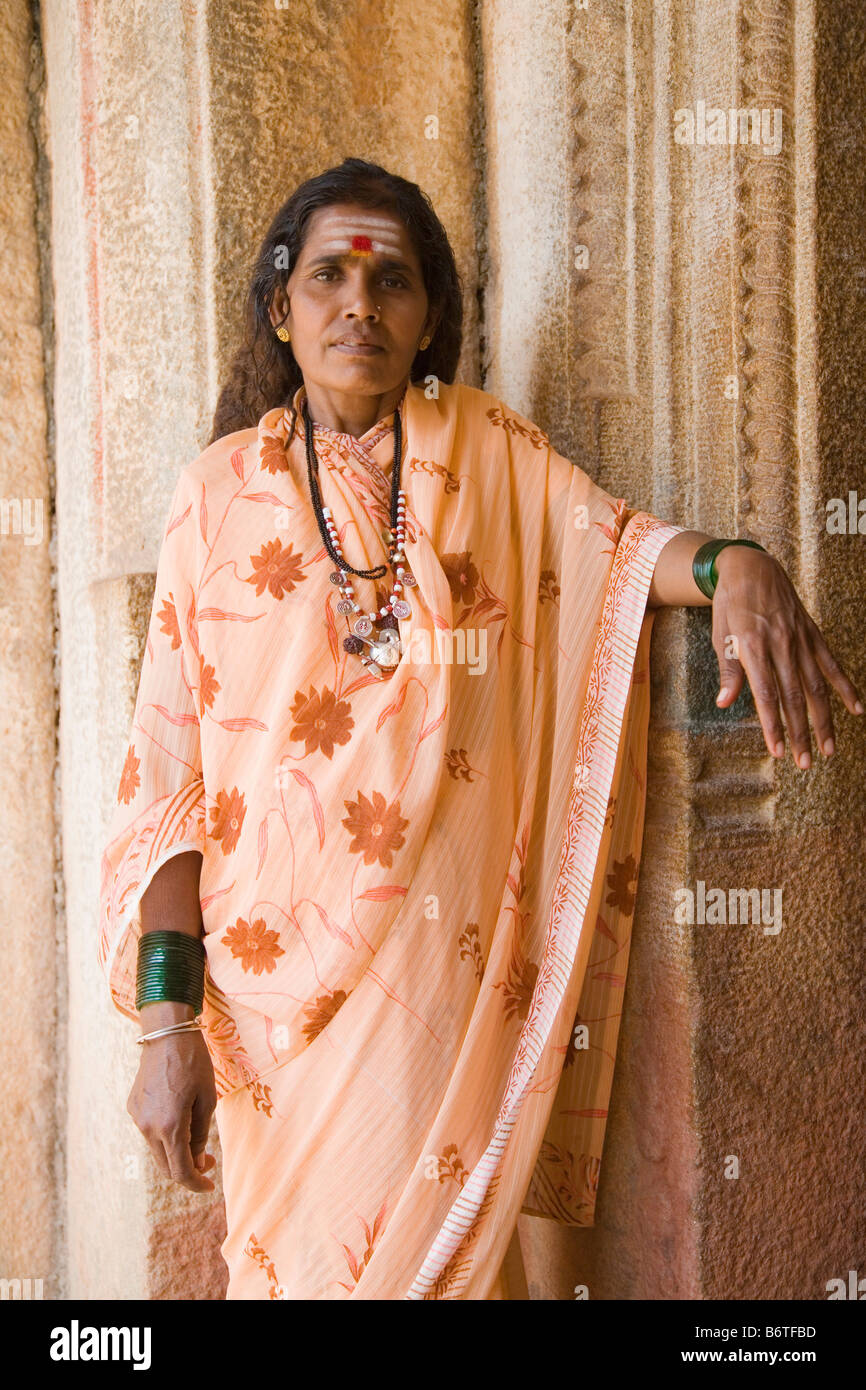An indian sadhvi hi-res stock photography and images - Alamy