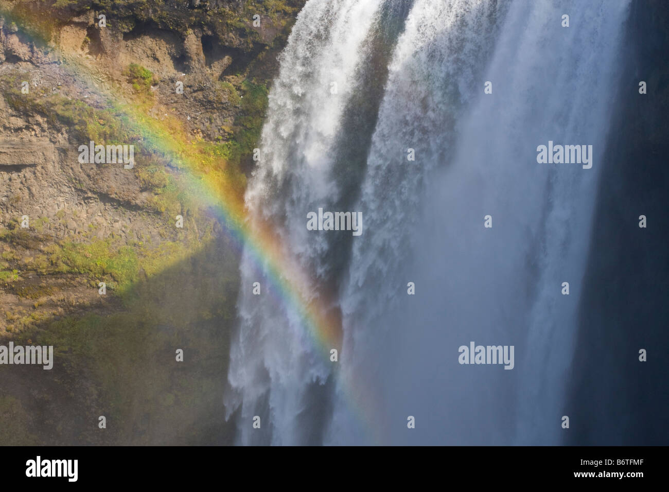 Skogafoss waterfalls foss falls hi-res stock photography and images - Alamy