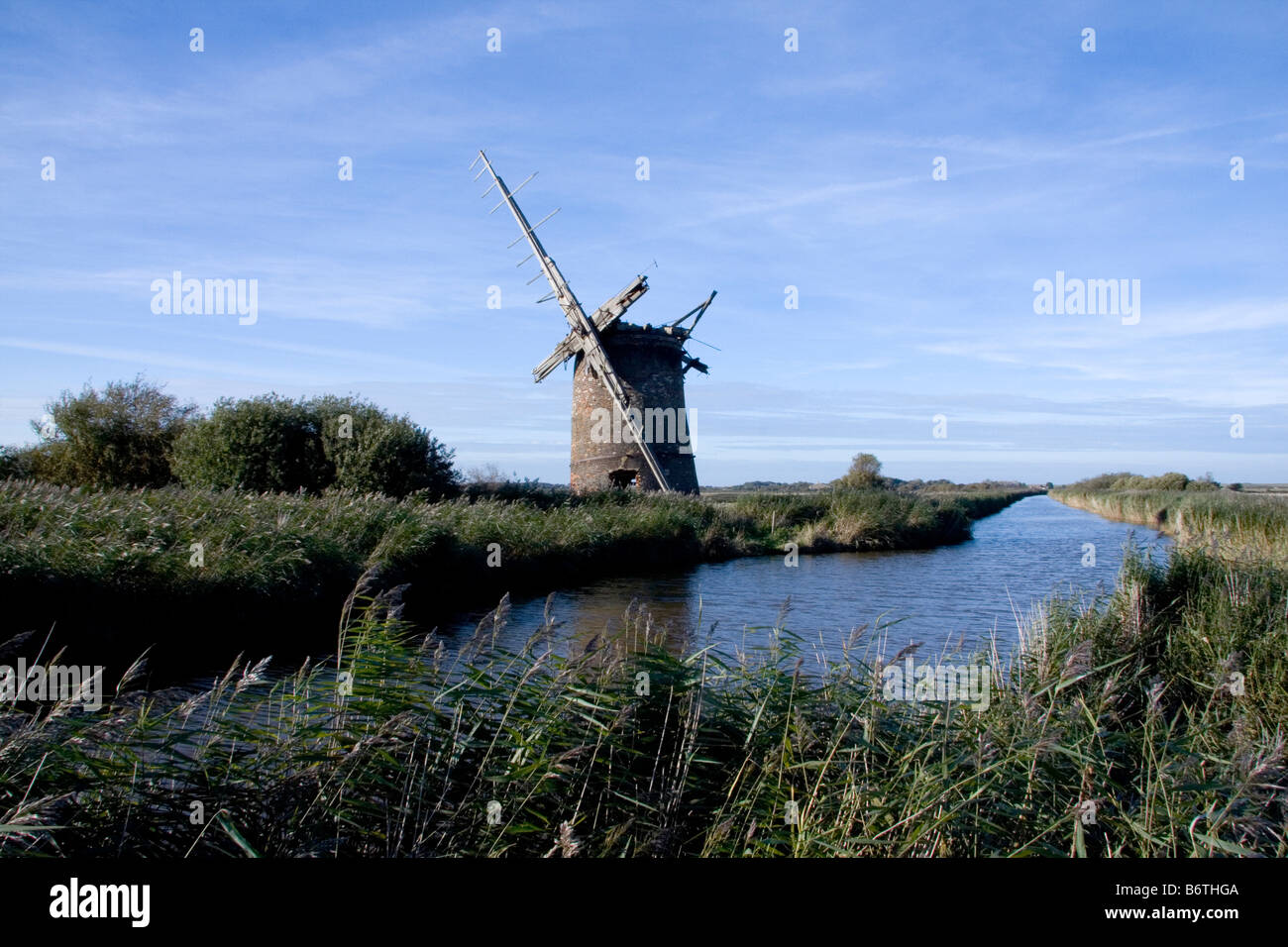 Norfolk brograve windmill hi-res stock photography and images - Alamy