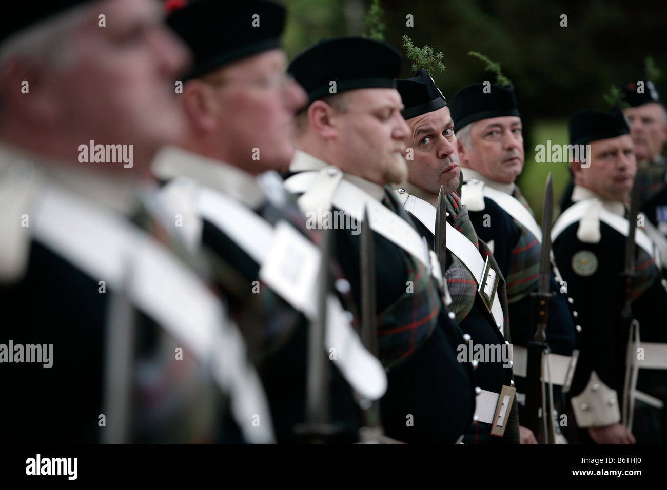 Atholl highlanders on parade blair hi-res stock photography and images ...
