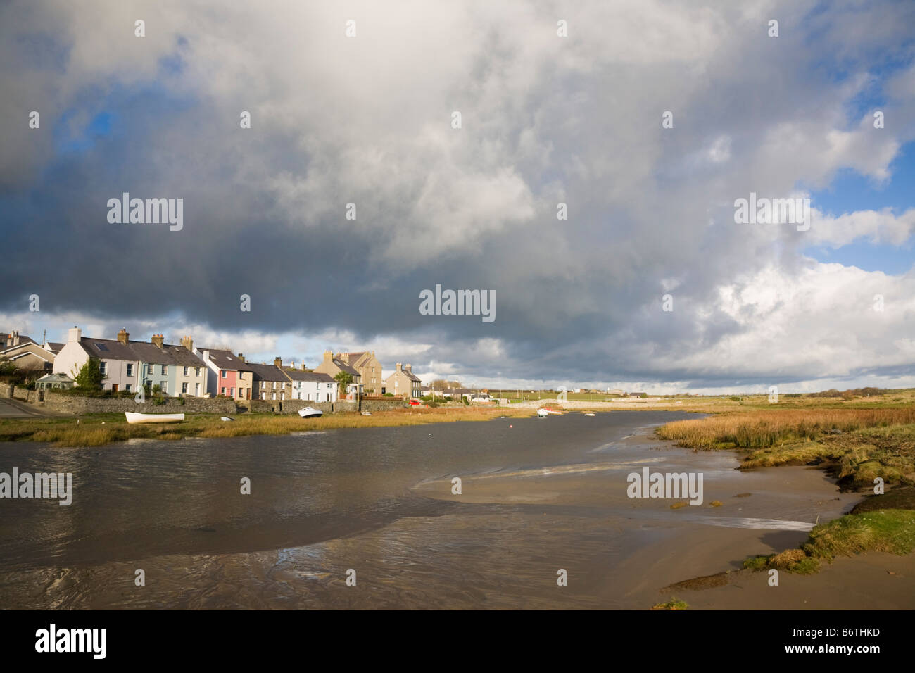 Village aberffraw anglesey hi-res stock photography and images - Alamy