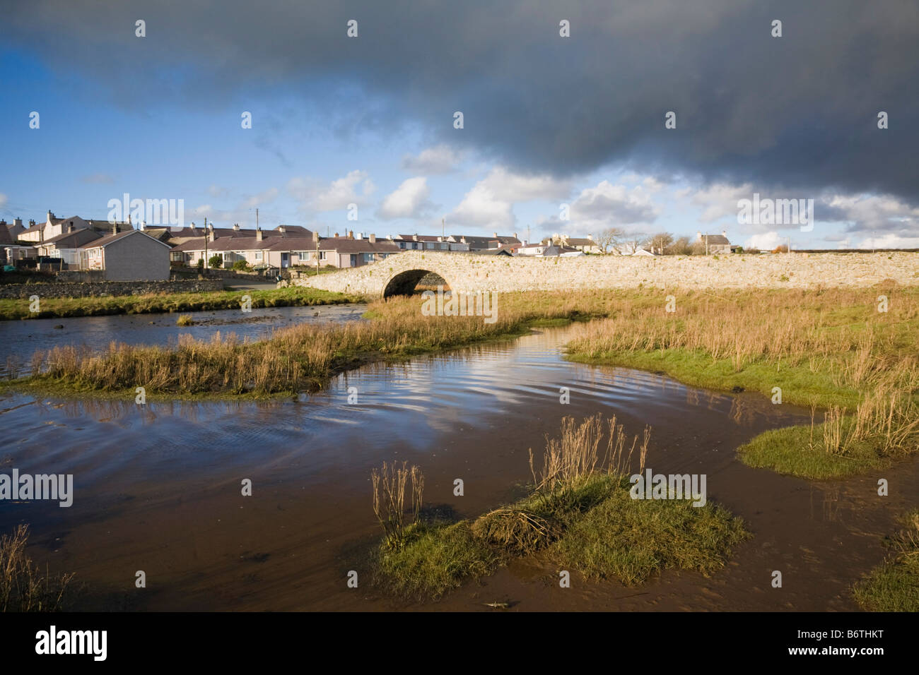 The estuary at aberffraw anglesey hi-res stock photography and images ...
