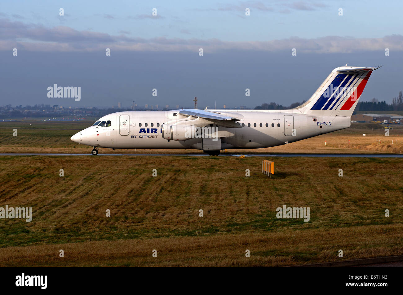 Air France Cityjet Avro RJ85 aircraft at Birmingham International ...