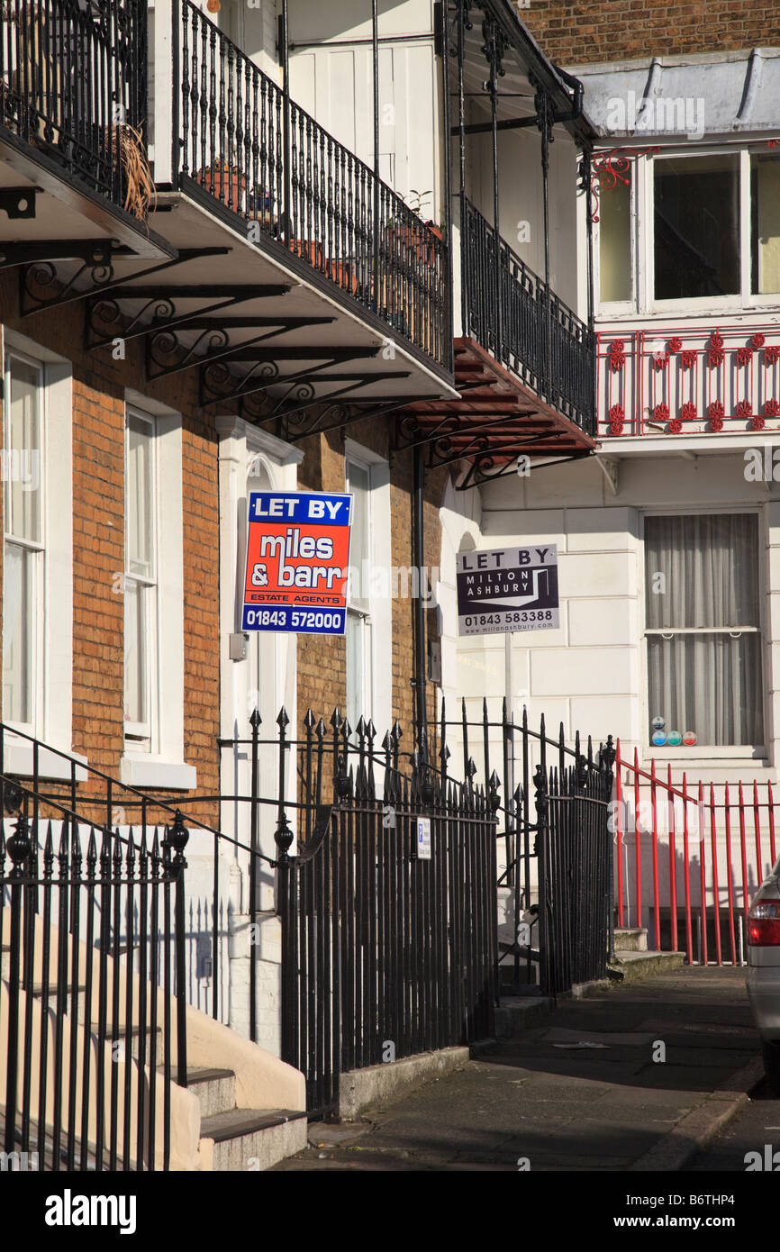 Georgian terrace in ramsgate hi-res stock photography and images - Alamy