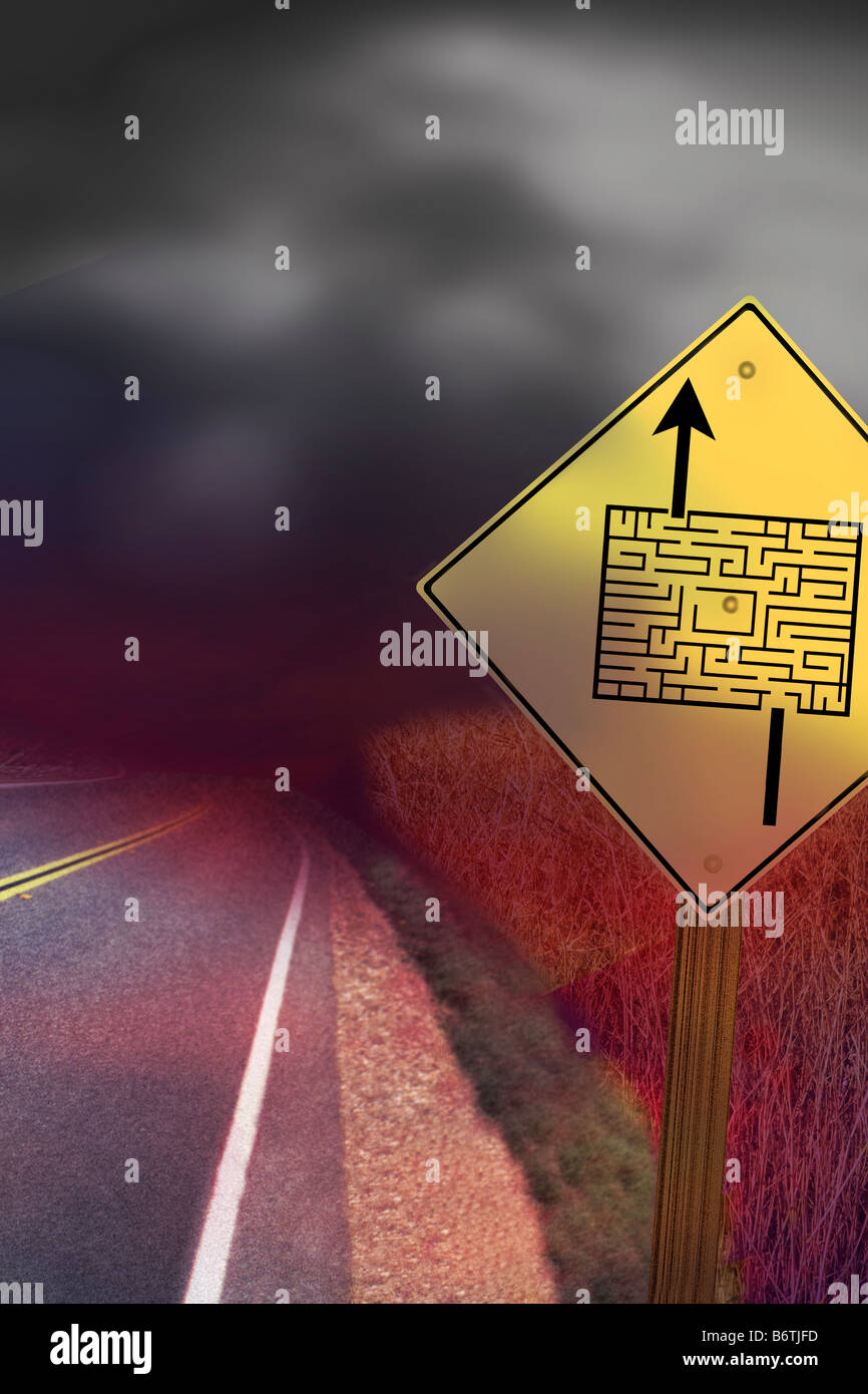 Maze communication hi-res stock photography and images - Alamy