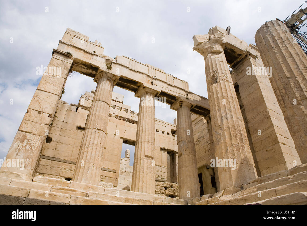 The Acropolis of Athens, Parthenon, architectural detail, Balkans ...
