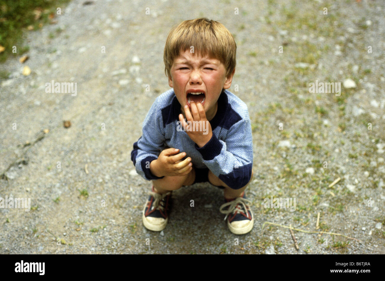 Child tantrum screaming hi-res stock photography and images - Alamy