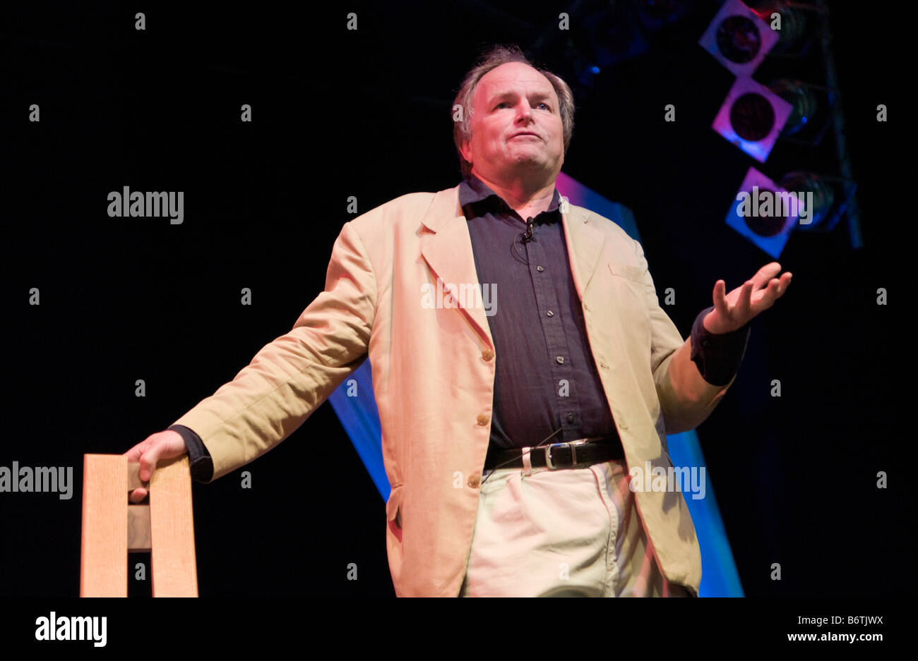 Television & radio presenter & former barrister Clive Anderson pictured ...