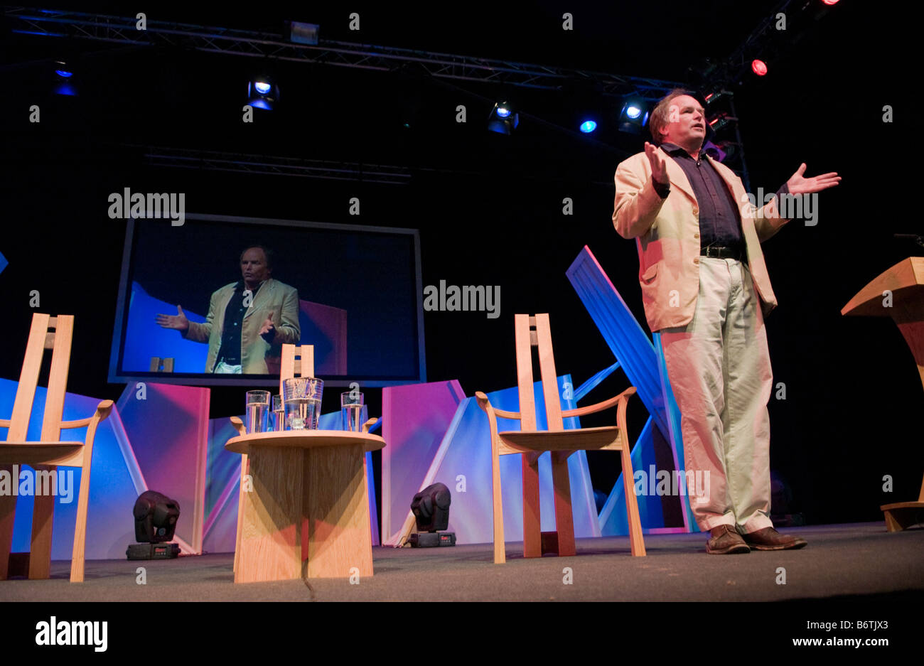 Television & radio presenter & former barrister Clive Anderson pictured ...