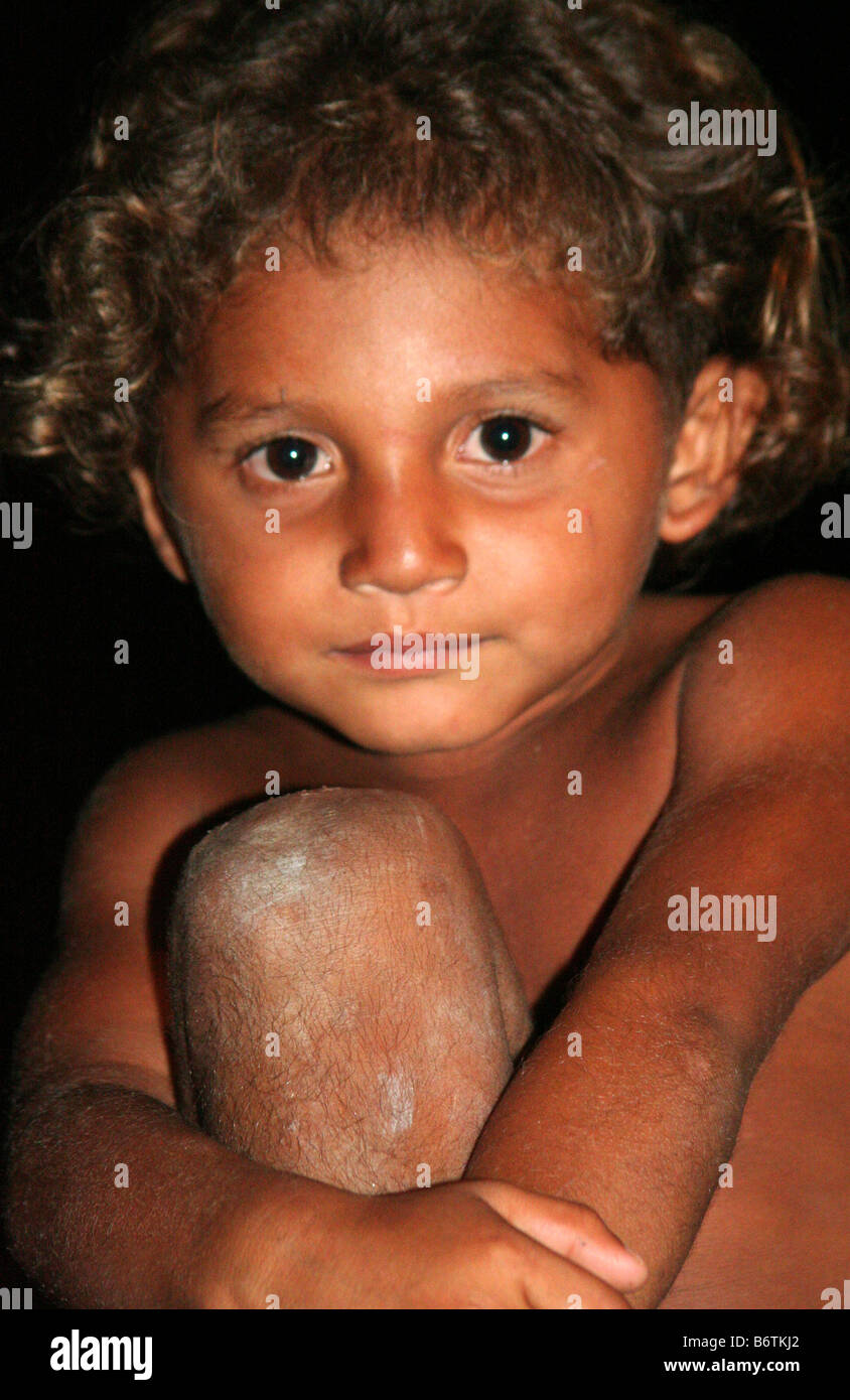 A young Amazonian boy Stock Photo - Alamy