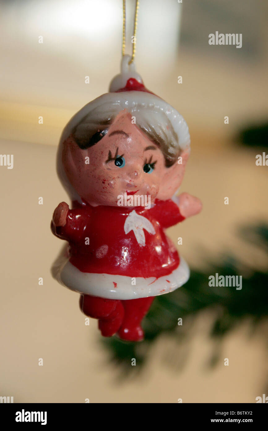 Hanging father christmas lights hi-res stock photography and images - Alamy
