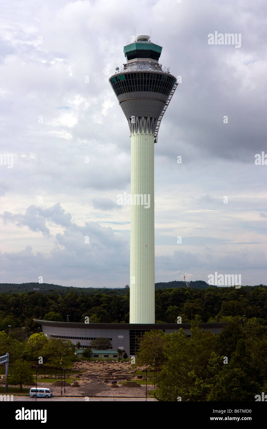 Control Tower at Kuala Lumpur International Airport Stock Photo - Alamy