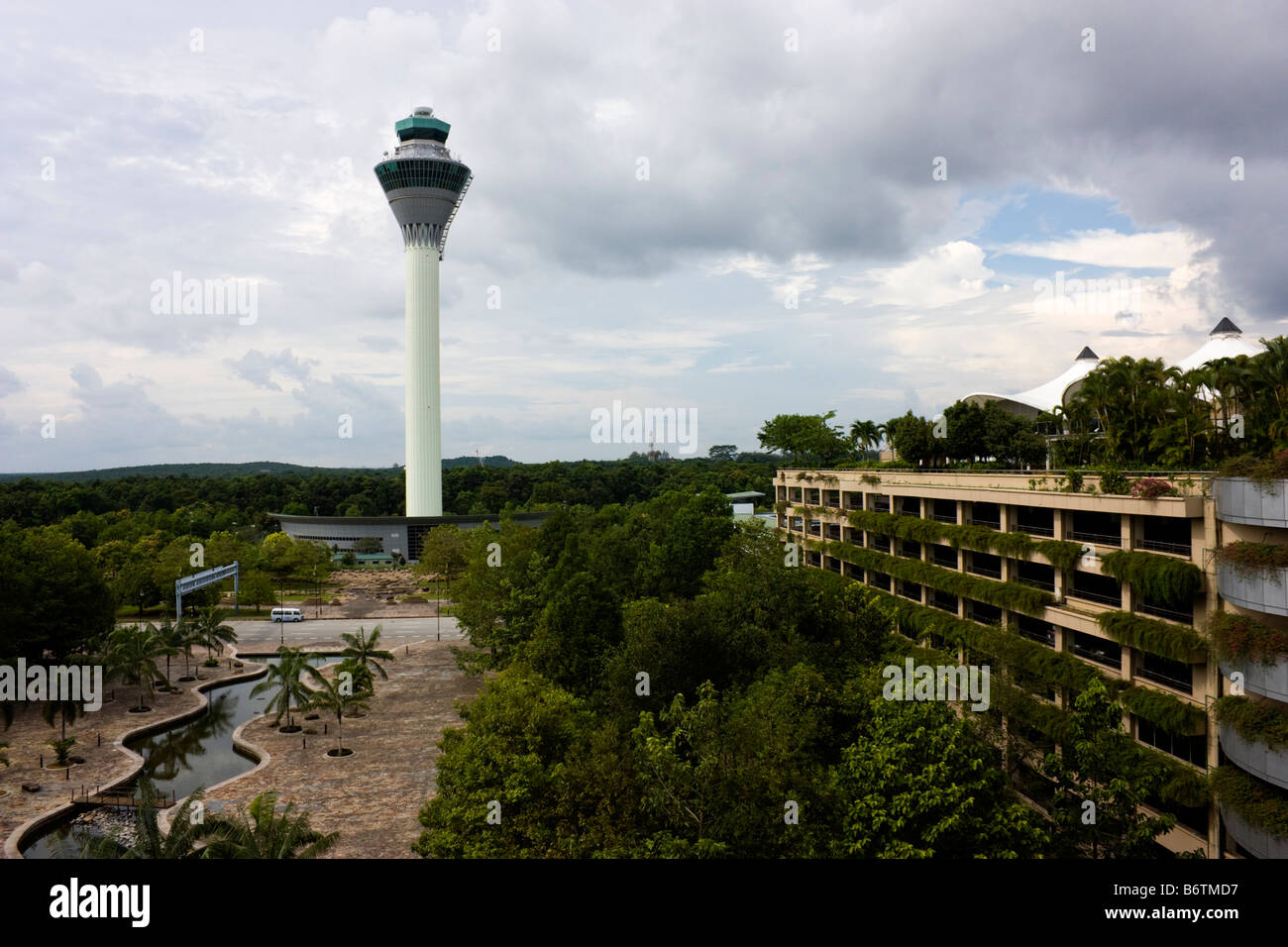 Control Tower at Kuala Lumpur International Airport Stock Photo - Alamy