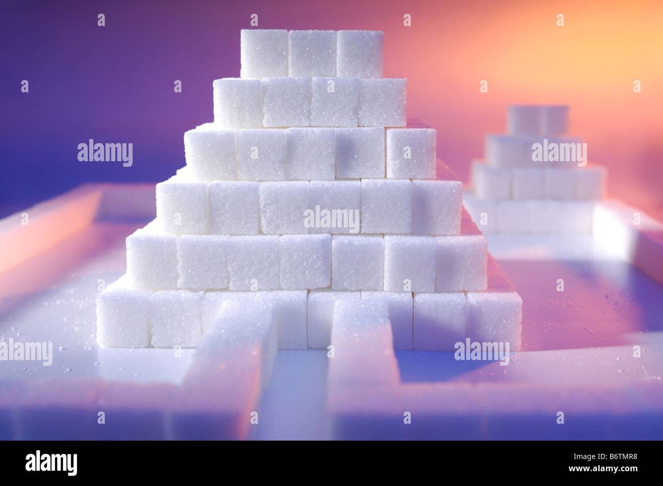 Unhealthy food pyramid hi-res stock photography and images - Alamy