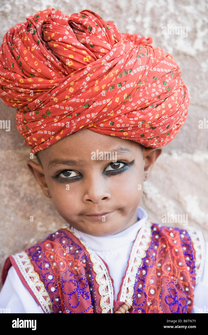 Boy wearing a turban hi-res stock photography and images - Alamy