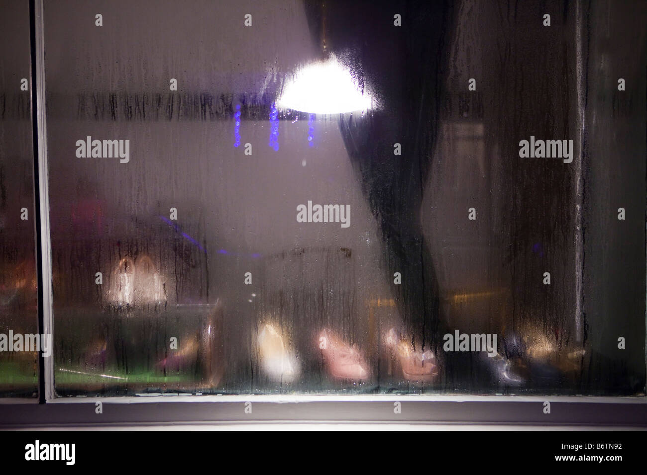 shop window after a rainy day Stock Photo - Alamy
