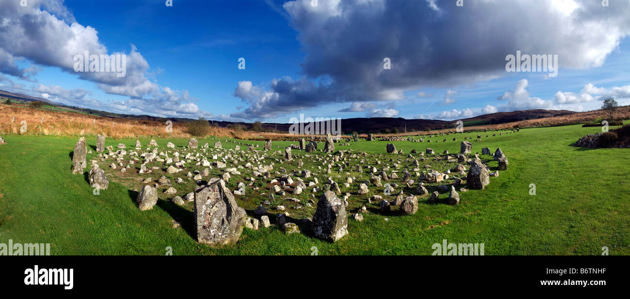 Beaghmore Stone Circles Co Tyrone Northern Ireland Stock Photo - Alamy