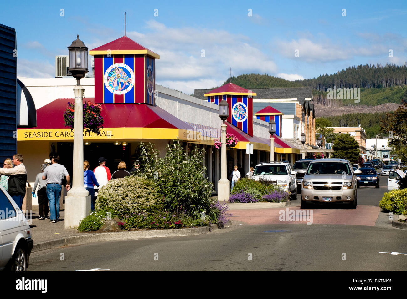Seaside carousel mall hi-res stock photography and images - Alamy