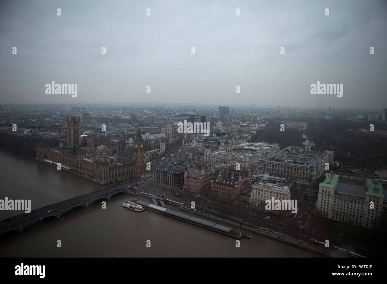 London from above Stock Photo - Alamy