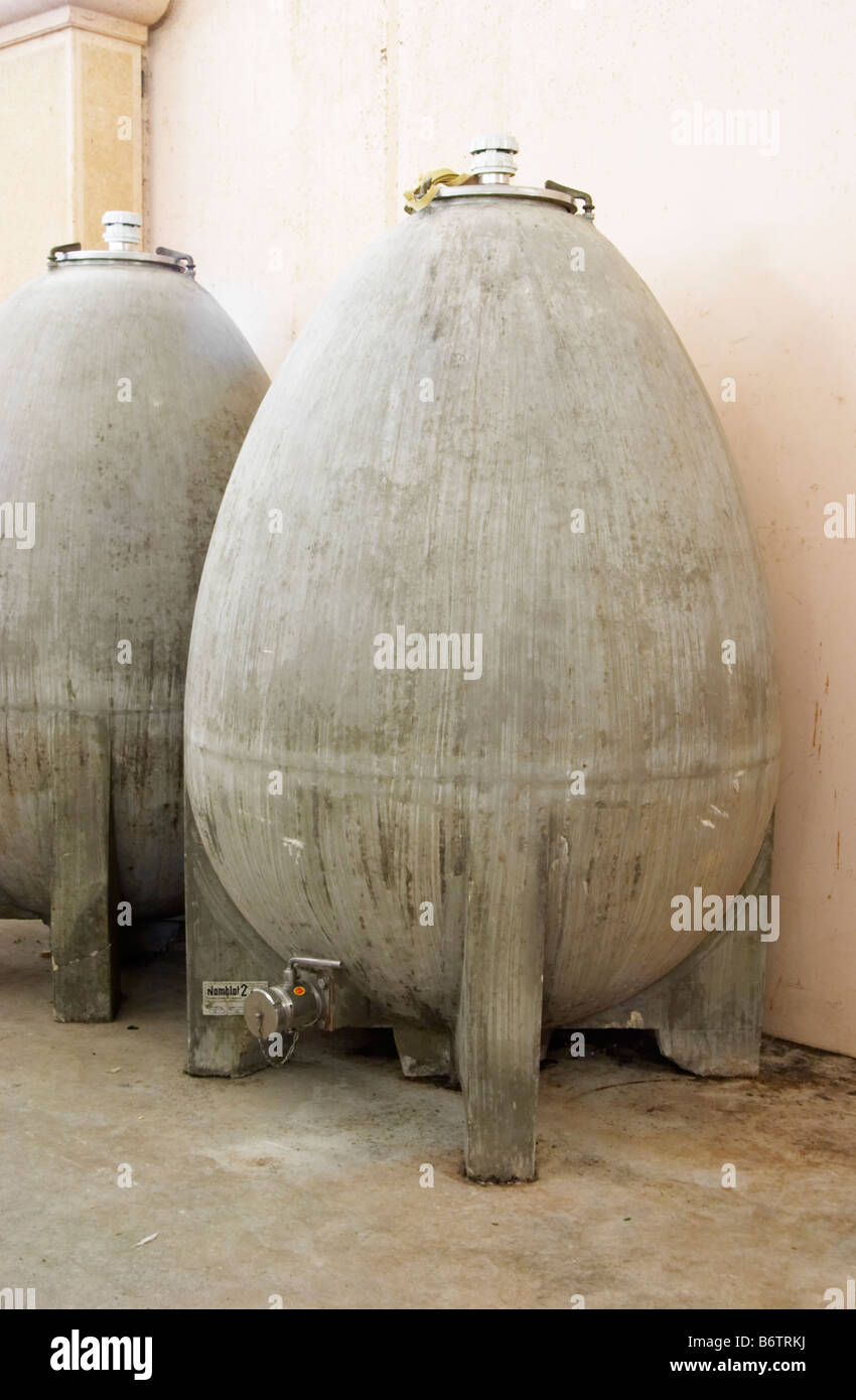 Concrete egg tanks hi-res stock photography and images - Alamy