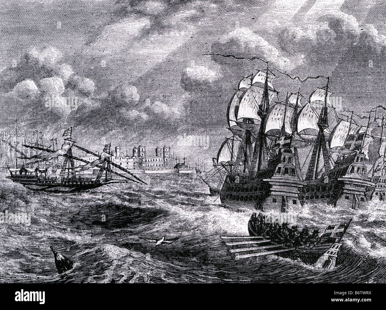 English armada hi-res stock photography and images - Alamy