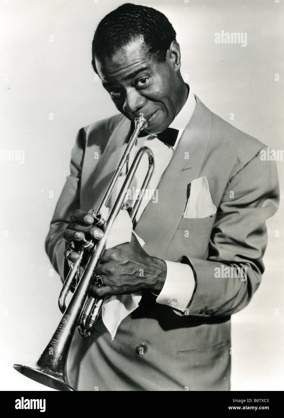 LOUIS ARMSTRONG US jazz musician Stock Photo - Alamy
