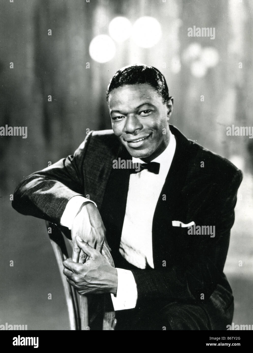 NAT KING COLE US singer Stock Photo - Alamy