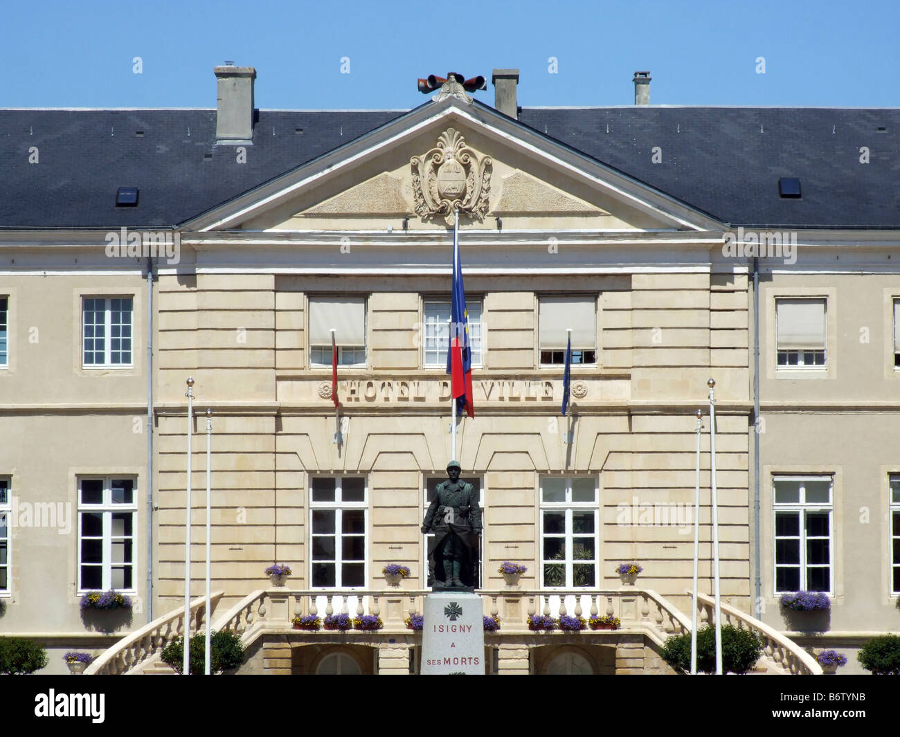 Town Hall, Isigny-sur-Mer, Calvados, France Stock Photo - Alamy