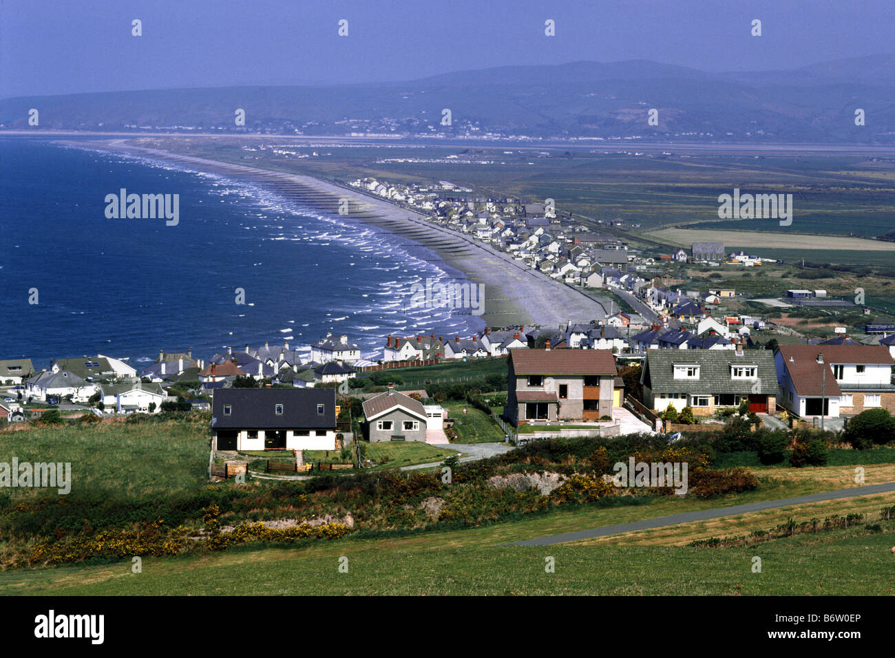 BORTH. DYFED. WALES. UK Stock Photo - Alamy