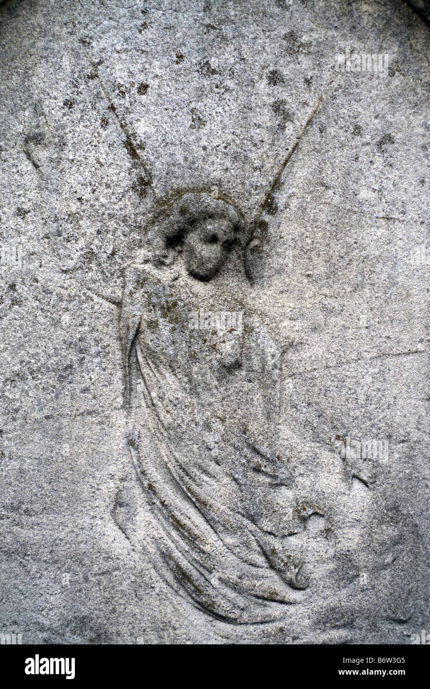 Fading Angel Sculpture Stock Photo - Alamy