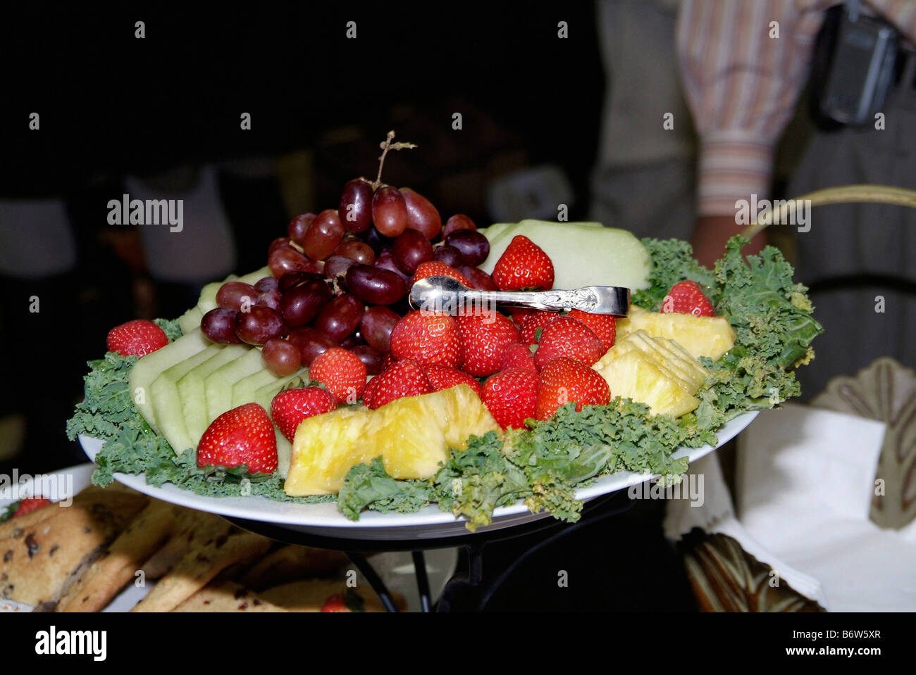 plate of fruit Stock Photo - Alamy