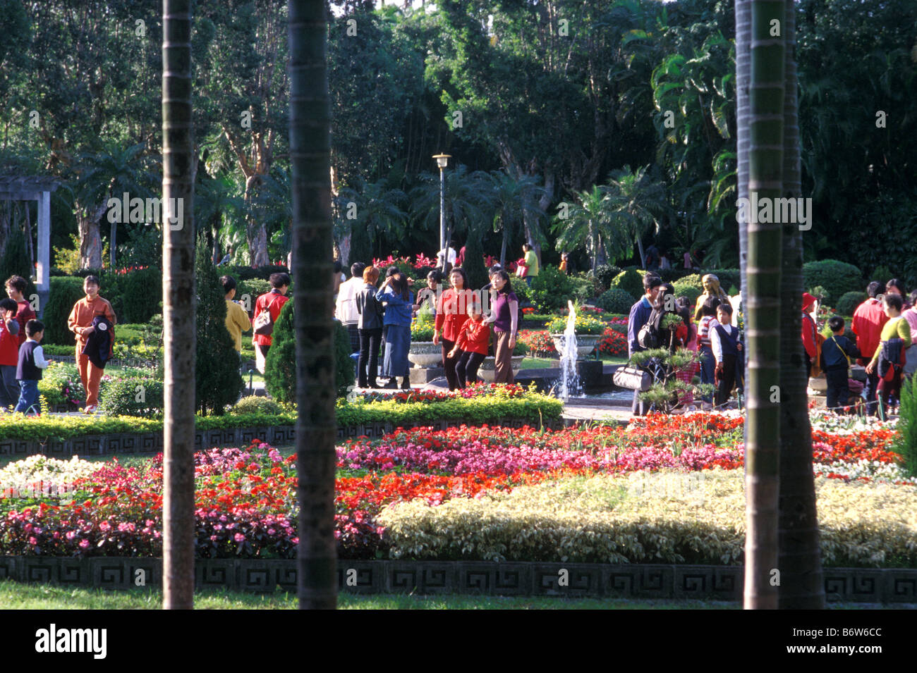 sun yat sen gardens taipei taiwan Stock Photo - Alamy