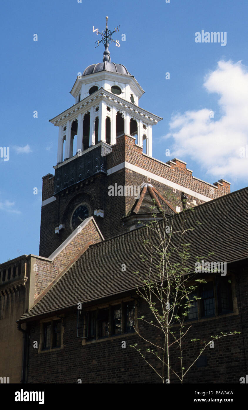 Charterhouse, London EC1, the Chapel Tower, seen from Charterhouse ...