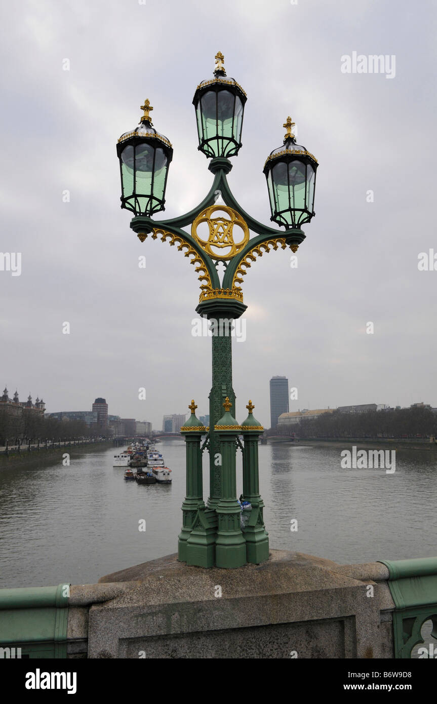 Big ben westminster bridge lamps hi-res stock photography and images ...