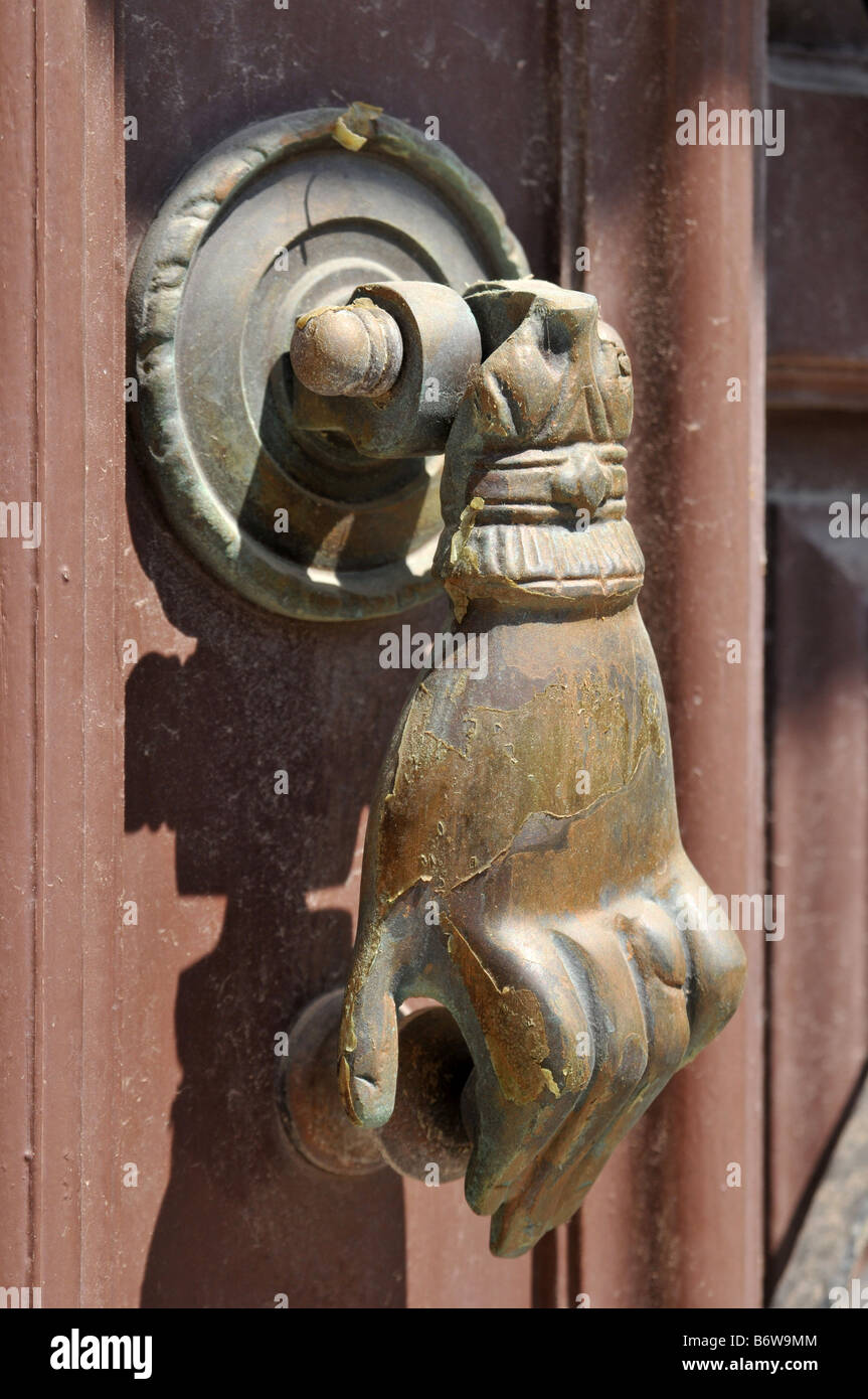Greek door knocker hi-res stock photography and images - Alamy