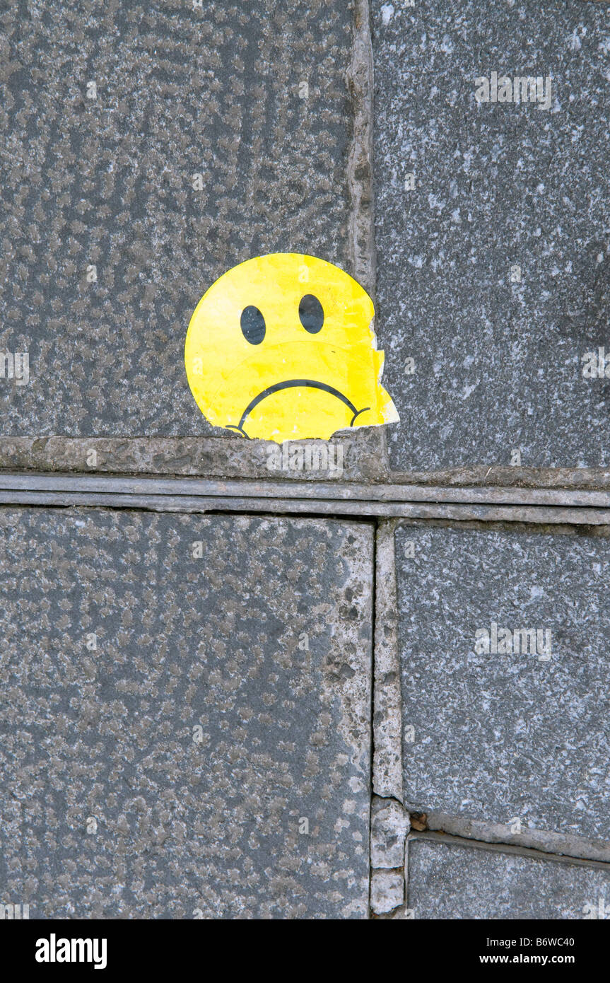 Smiley face sticker hi-res stock photography and images - Alamy