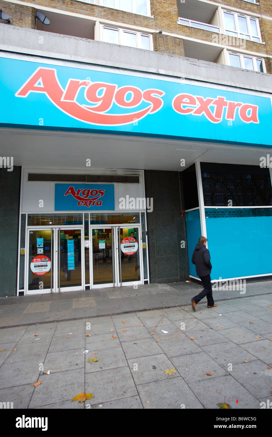An Argos Extra store in London Stock Photo - Alamy