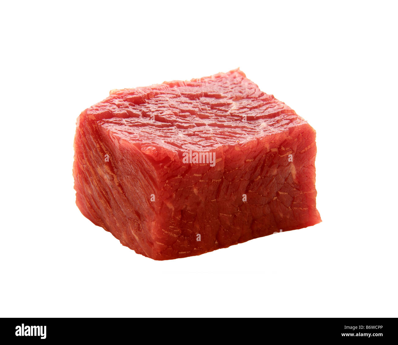 Chunk of raw red meat Stock Photo - Alamy