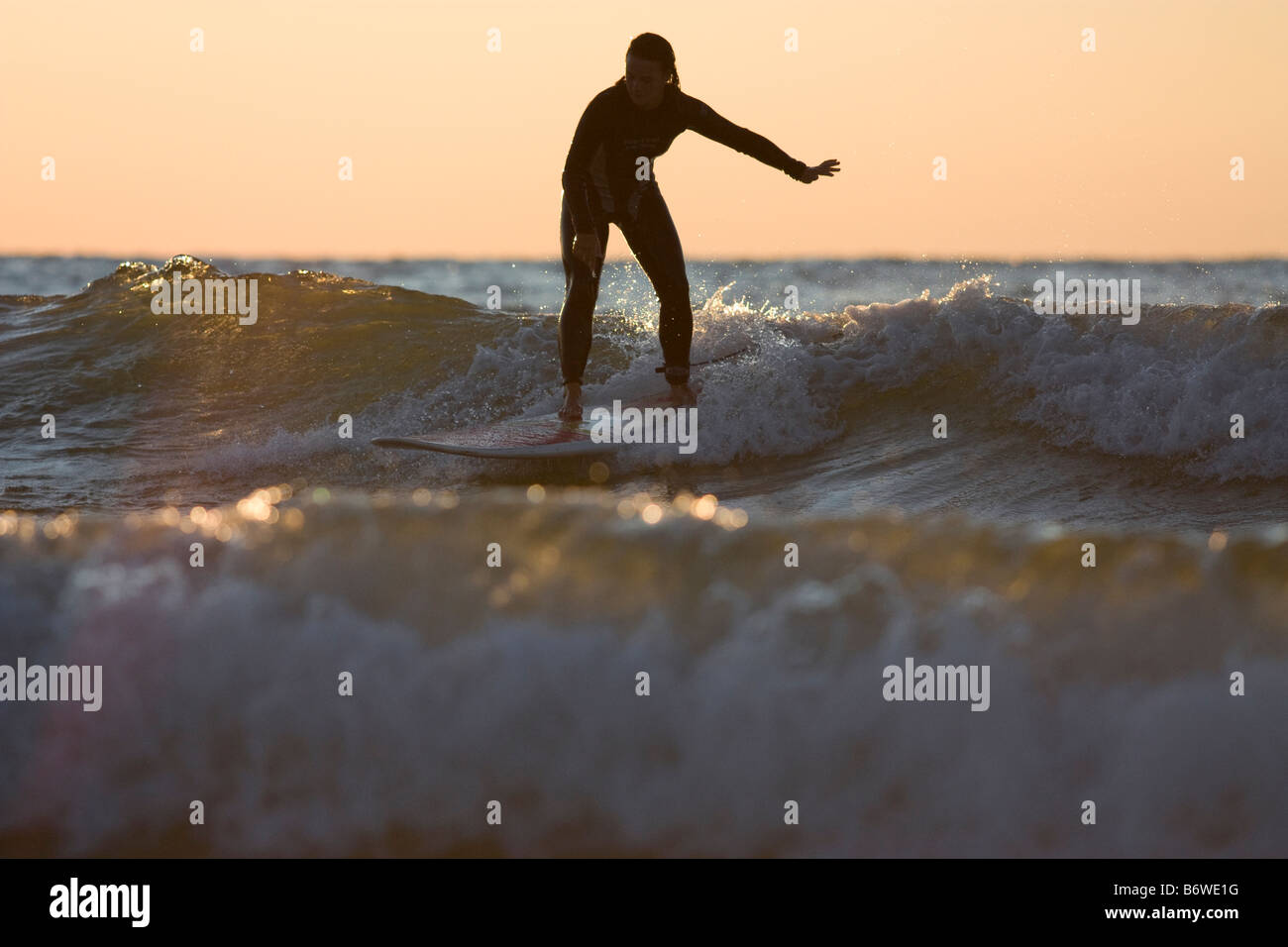Surfing inland lakes hi-res stock photography and images - Alamy