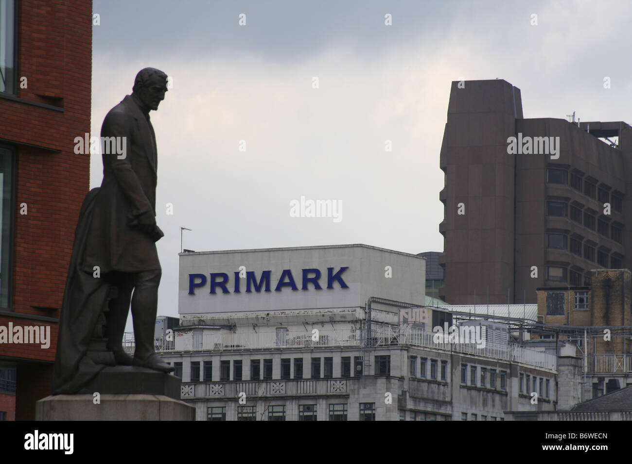 View of Primark store on Market Street in Piccadilly Gardens ...