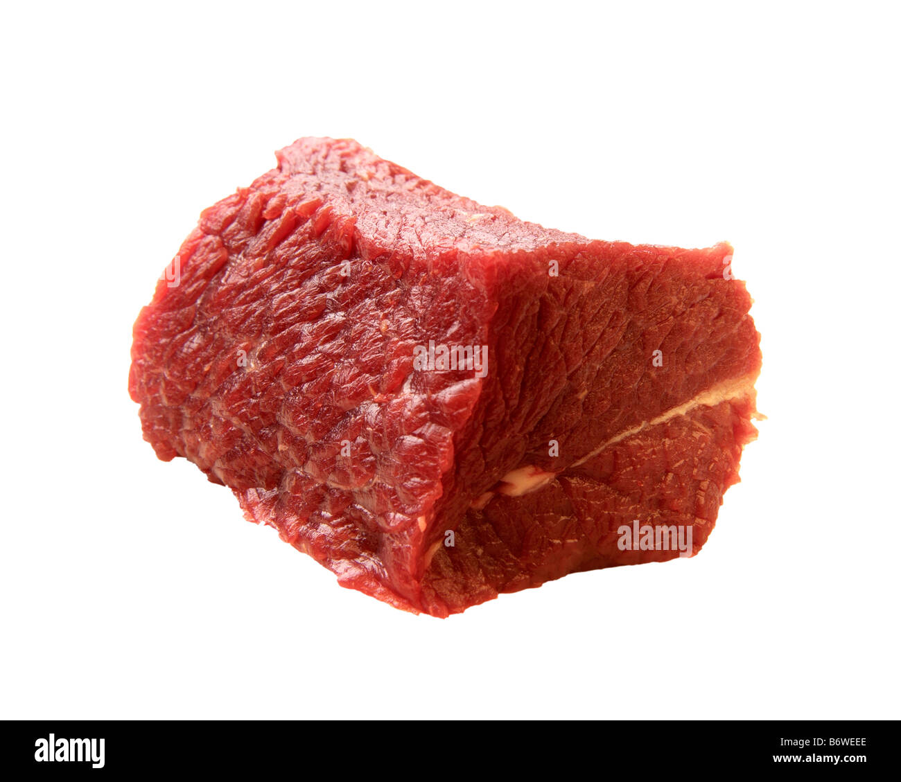 Chunk of raw red meat Stock Photo - Alamy