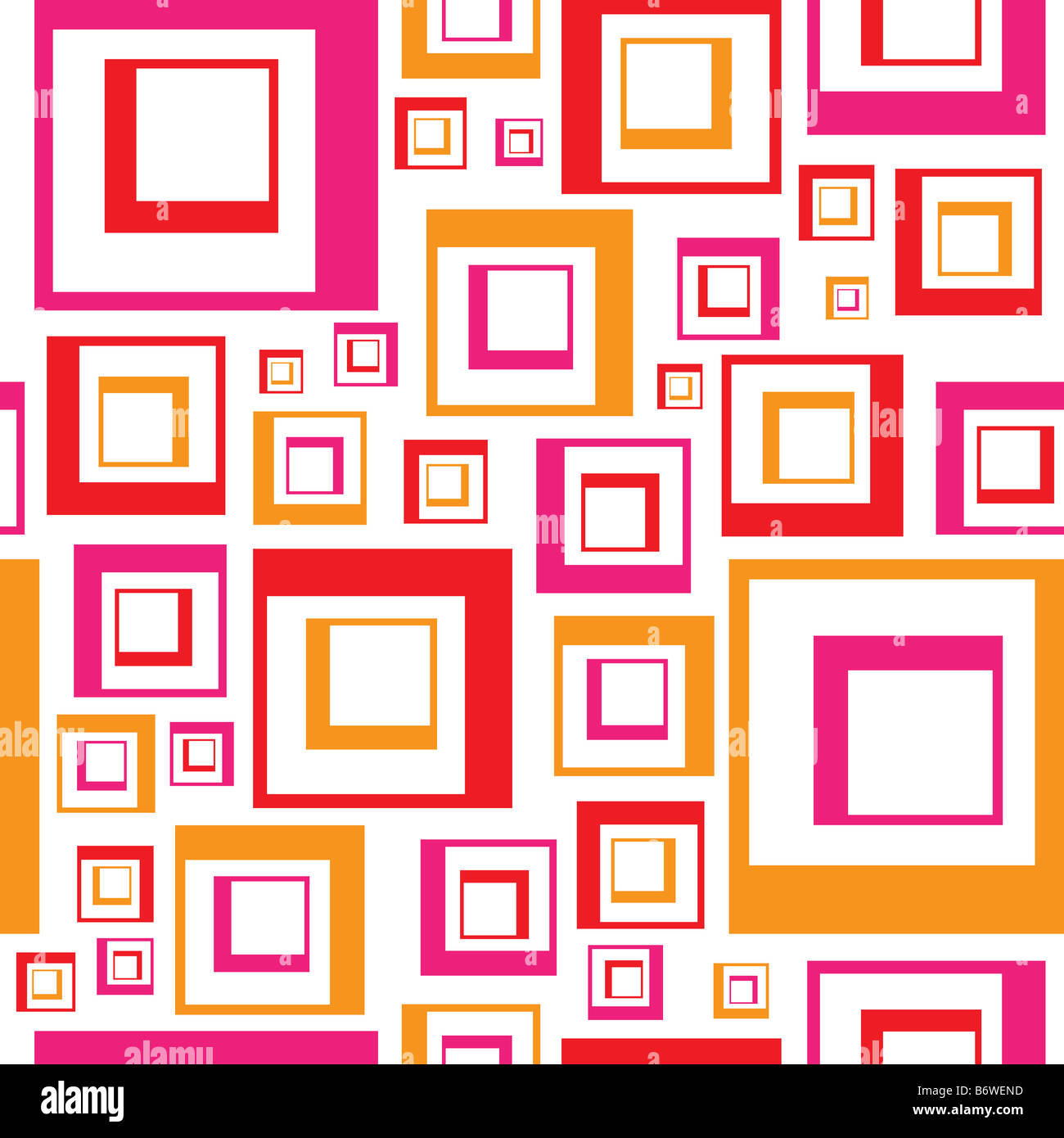 A retro looking squares pattern that tiles seamlessly Stock Photo - Alamy