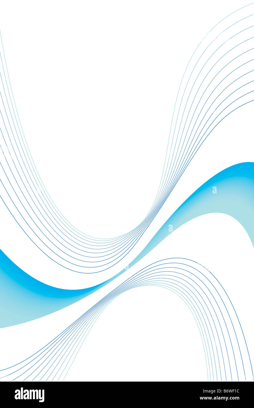 An abstract blue swirls design with plenty of copyspace Stock Photo - Alamy
