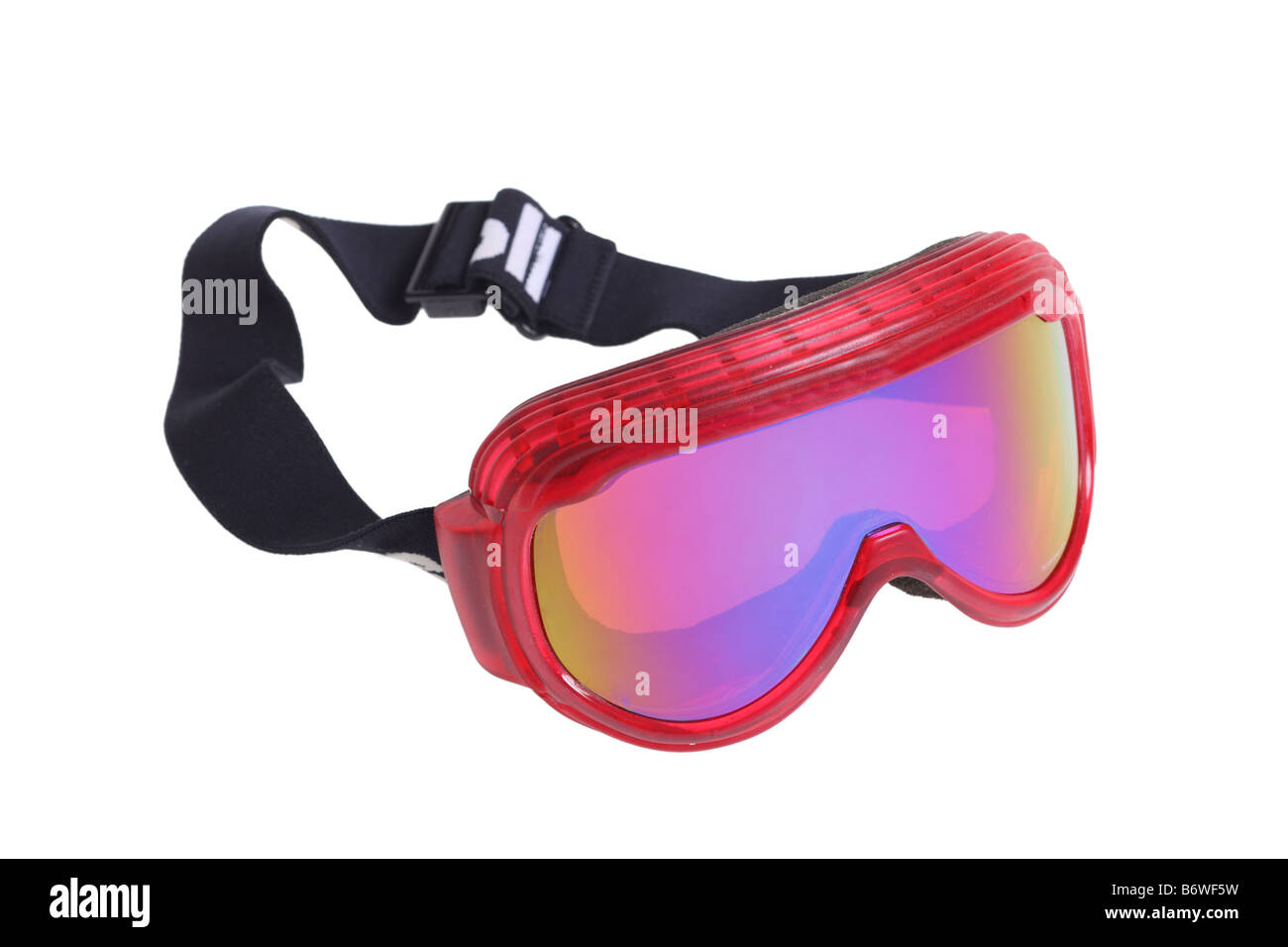 Ski goggles cut out isolated on white background Stock Photo - Alamy