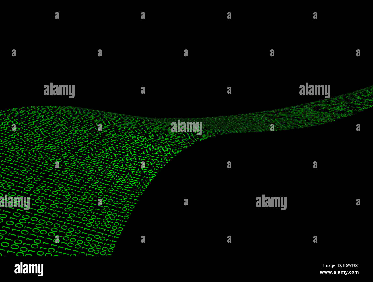green matrix background computer generated Stock Photo - Alamy
