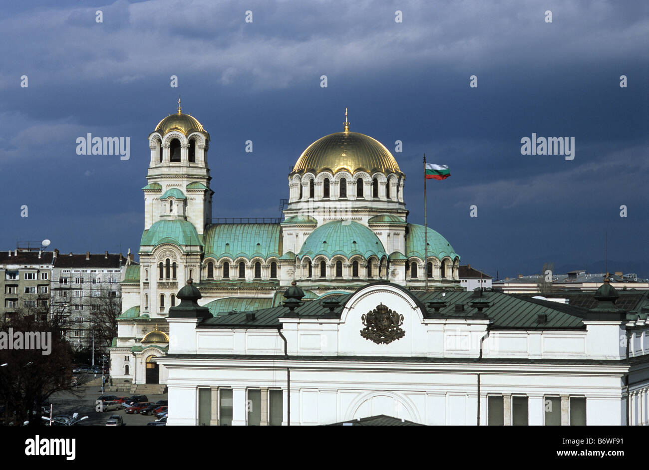 Aleksandur nevski memorial church hi-res stock photography and images ...